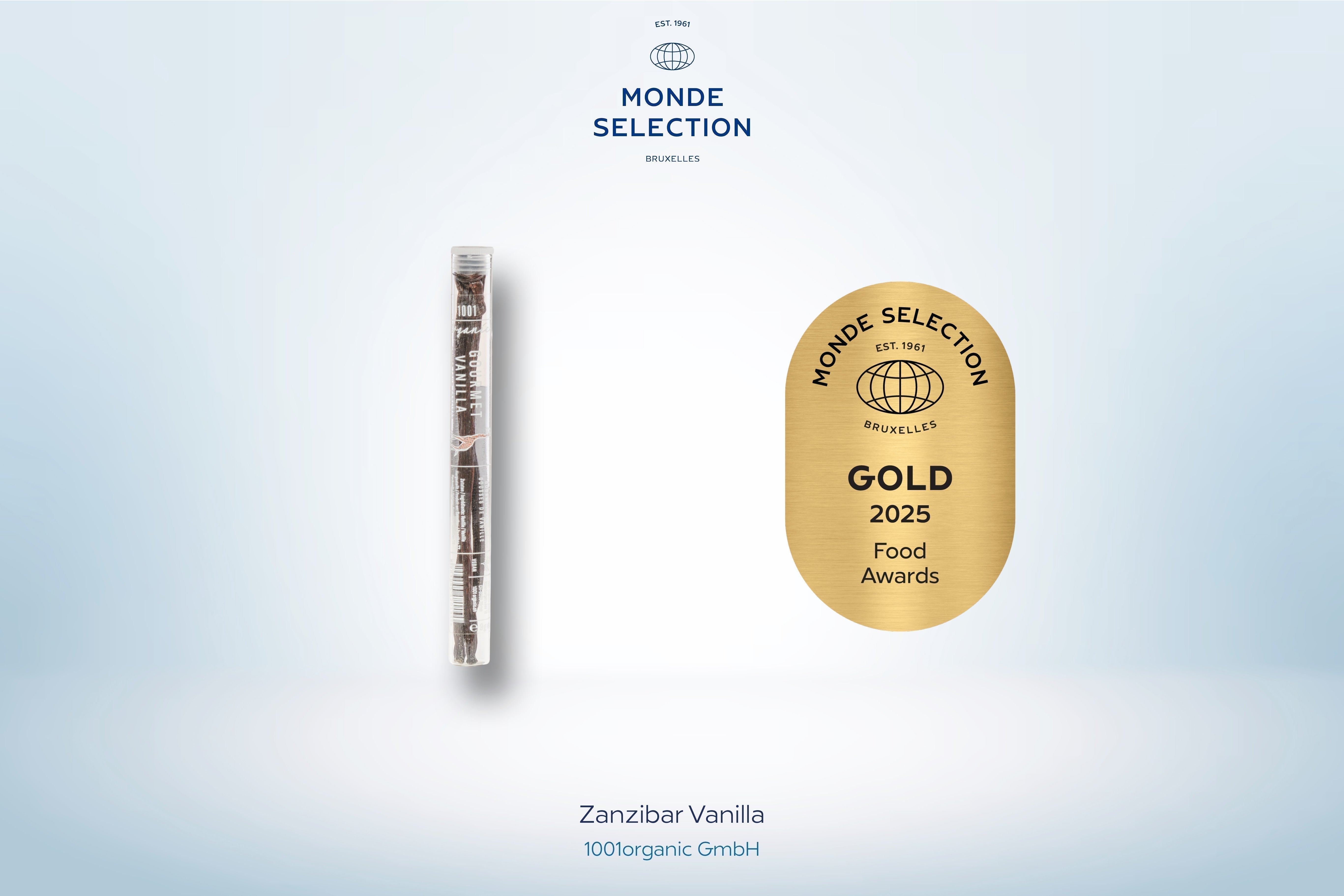 Triple gold for 1001 Organic - Monde Selection Food Awards 2025